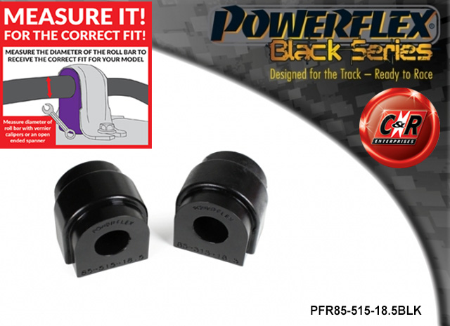 Powerflex Black Rrarb Moyeu 18.5mm Pour VW Passat Cc 35 08-12 PFR85-515 ...